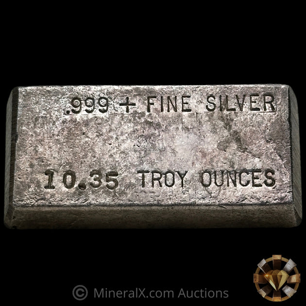 10.35oz Hallmark Precious Metals HPM Seattle Vintage Silver Bar – MineralX