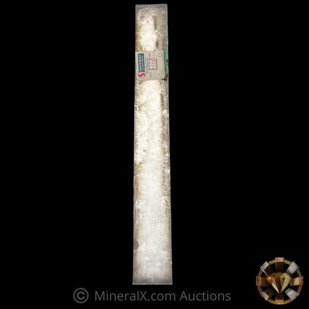 25.66oz HH Handy & Harman Quality Service Vintage Industrial Silver Ba ...