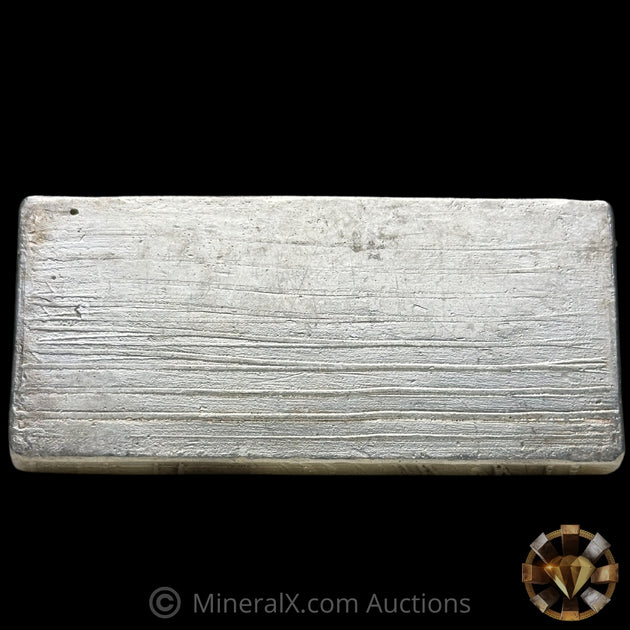 20oz Engelhard Bull Logo 9th Series Striated Reverse Vintage Silver Ba ...