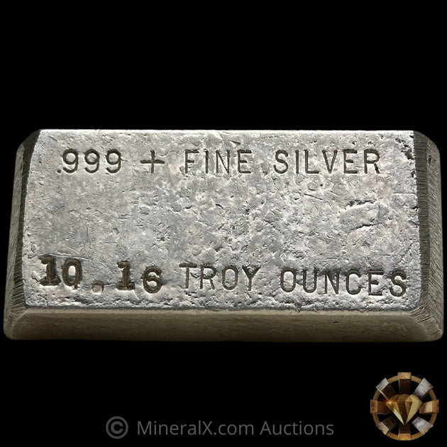 10.16oz HPM Hallmark Precious Metals Seattle Vintage Silver Bar – MineralX