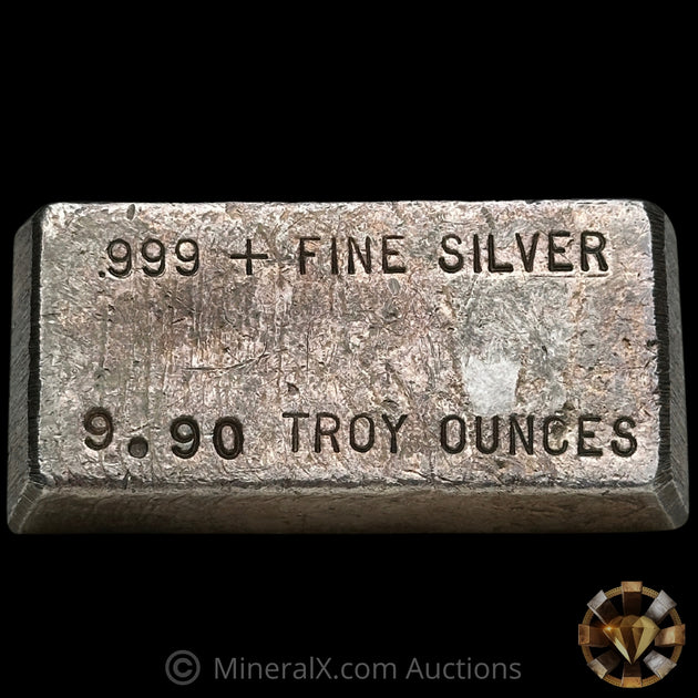 9.90oz HPM Hallmark Precious Metals Seattle Vintage Silver Bar – MineralX