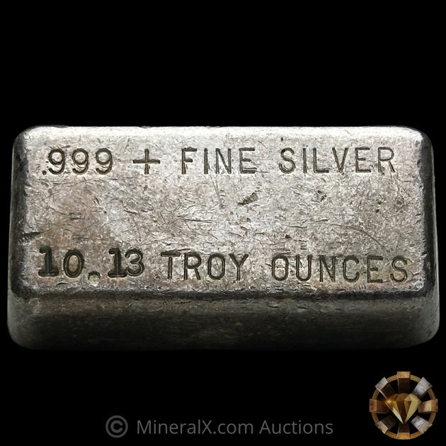 10.13oz HPM Hallmark Precious Metals Seattle Vintage Silver Bar – MineralX