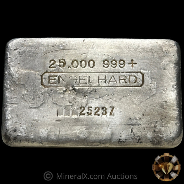 x2 25oz Engelhard 1st Series Rare "5 over 0" Variety Sequential Serial ...