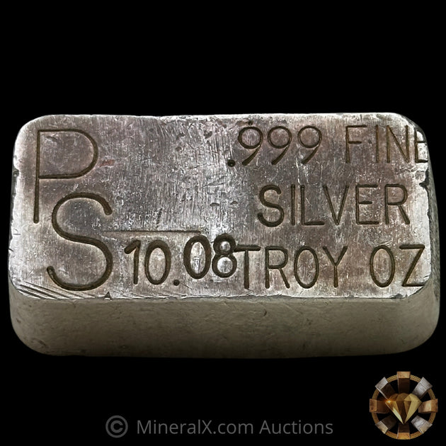 10.08oz PS Placer Sierra Silver Bar – MineralX