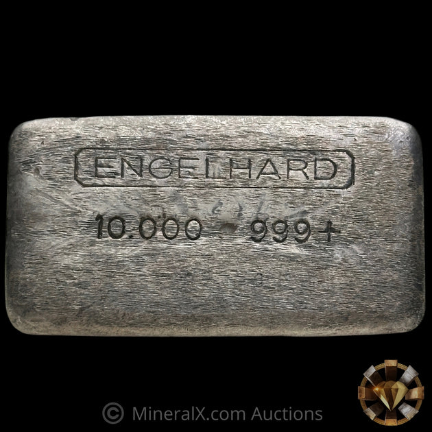 10oz Engelhard 2nd Series Top Hallmark Absent Serial With Unique Brush ...