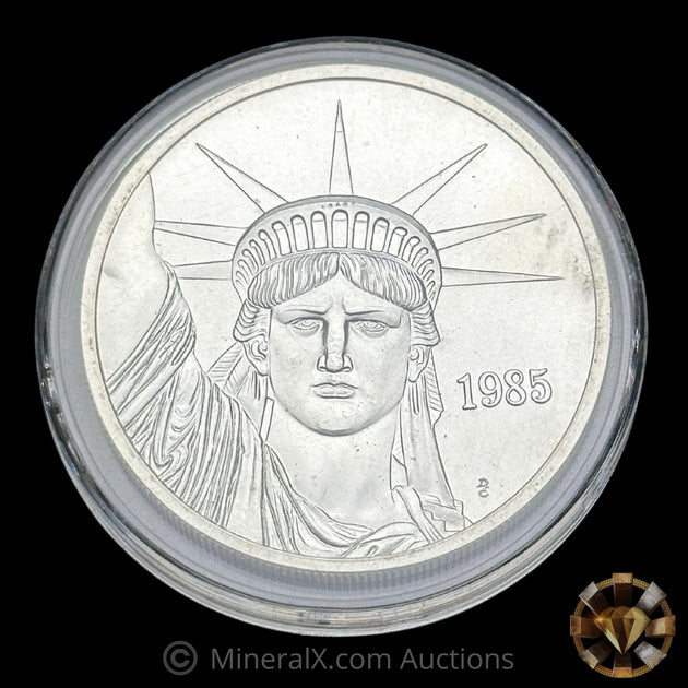 1oz Engelhard Liberty Trade Silver Vintage Silver Coin – MineralX
