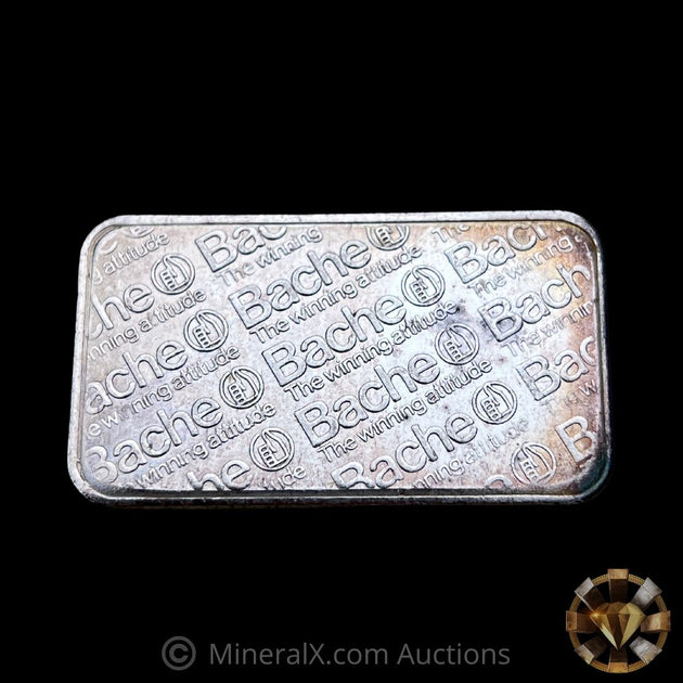 Bache 1oz Vintage Silver Bar – MineralX