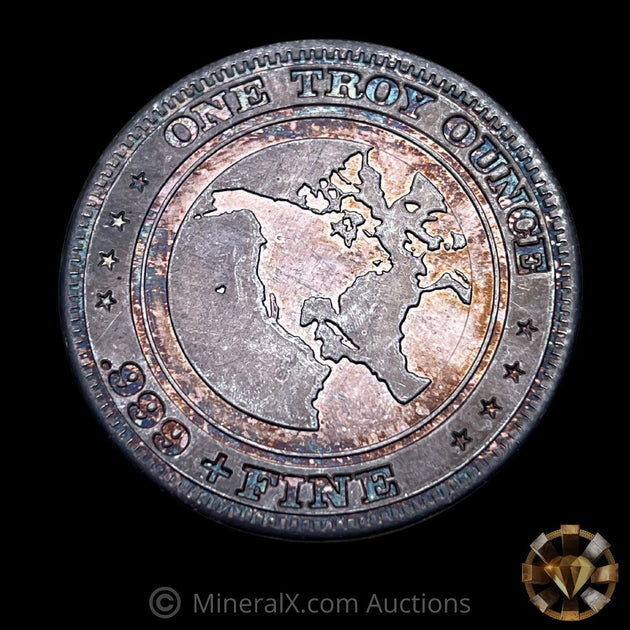 United States Silver Corporation USSC 1oz Vintage Silver Round – MineralX
