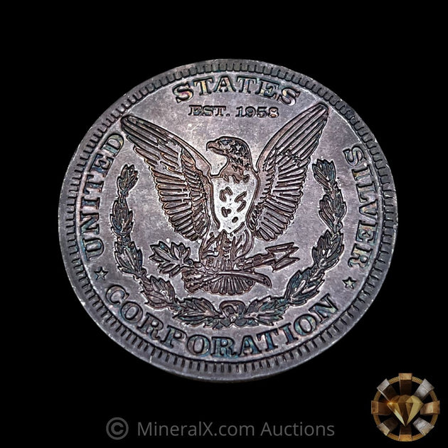 United States Silver Corporation USSC 1oz Vintage Silver Round – MineralX