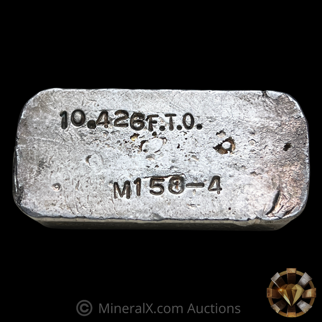 LMC 10.426oz Vintage Poured Silver Bar – MineralX