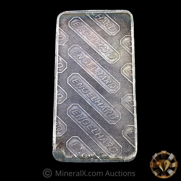 10oz Engelhard Vintage Pressed Silver Bar – MineralX