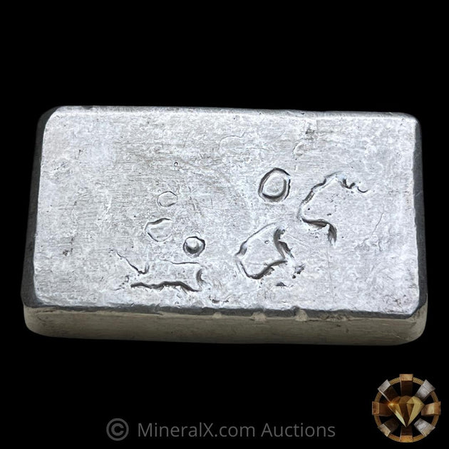 10oz Colonial Vintage Poured Silver Bar – MineralX