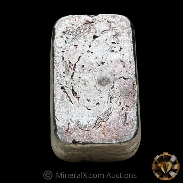 5.1oz Alaska Mint Assay Vintage Poured Silver Bar – MineralX