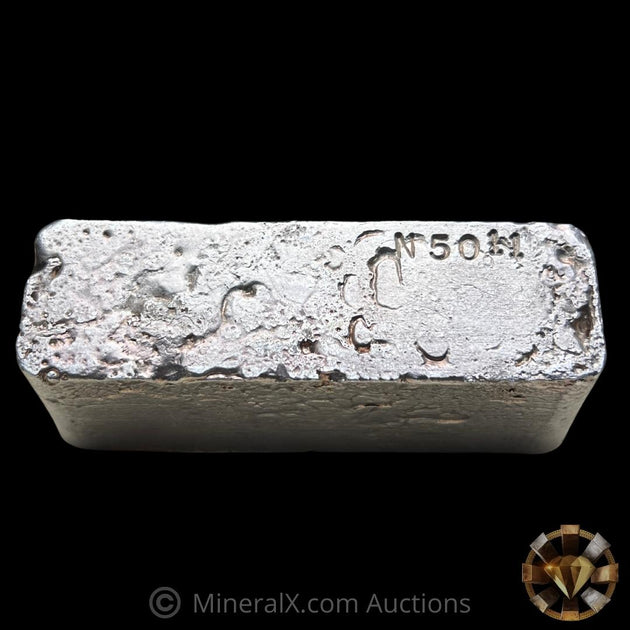 25oz WGB Buschmeyer & Son Vintage Poured Silver Bar – MineralX