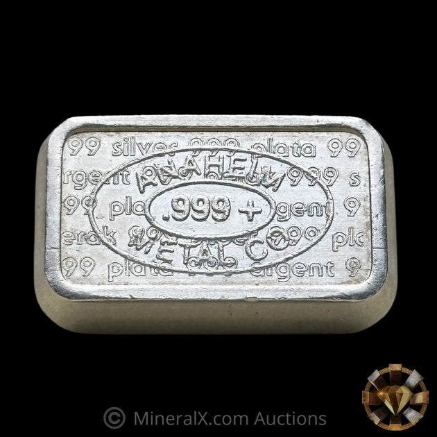 1oz Anaheim Metal Co USVI Vintage Silver Bar – MineralX