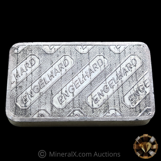 10oz Engelhard Pressed Vintage Silver Bar – MineralX