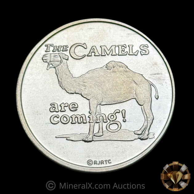 1oz Camels Vintage Silver Coin – MineralX
