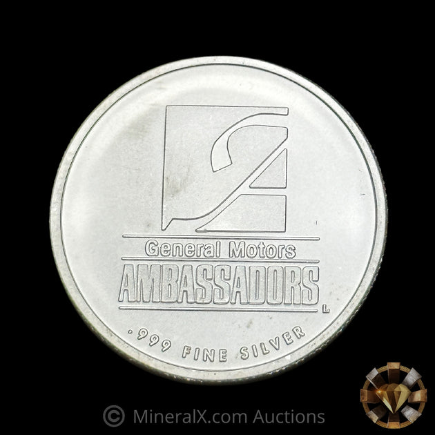1/2oz General Motors Corporation Vintage Silver Coin – MineralX
