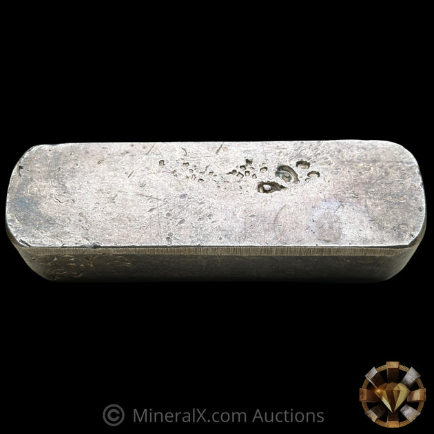 25oz Omega M&B Mining Small Hallmark Variety Vintage Poured Silver Bar ...