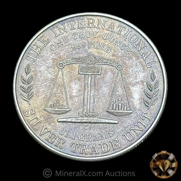 1oz Electrum Vintage Silver Coin – MineralX