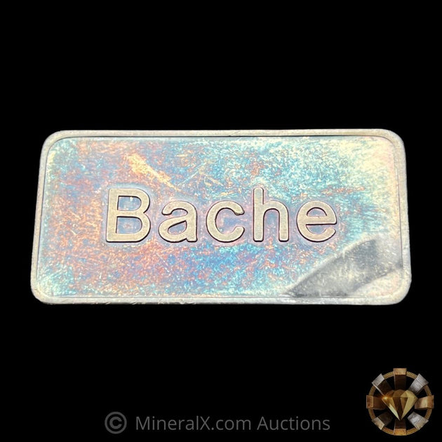 Bache 1oz Vintage Silver Bar – MineralX