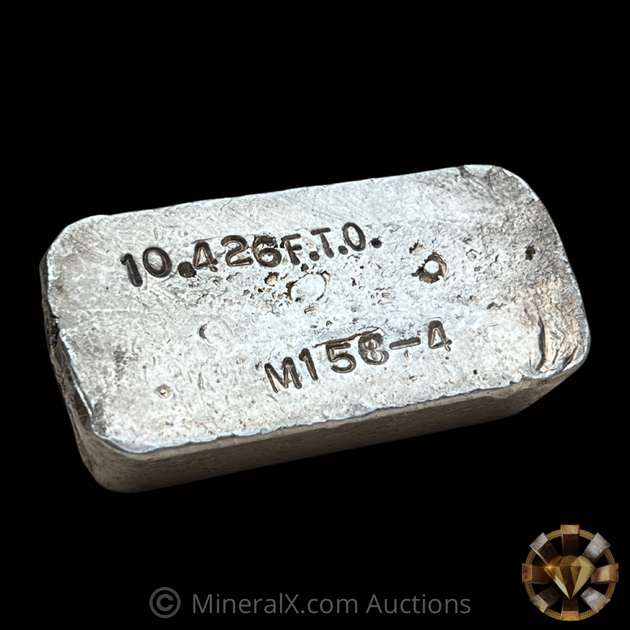 Louisville Metals Corp LMC Vintage Poured 10.426oz Silver Bar – MineralX