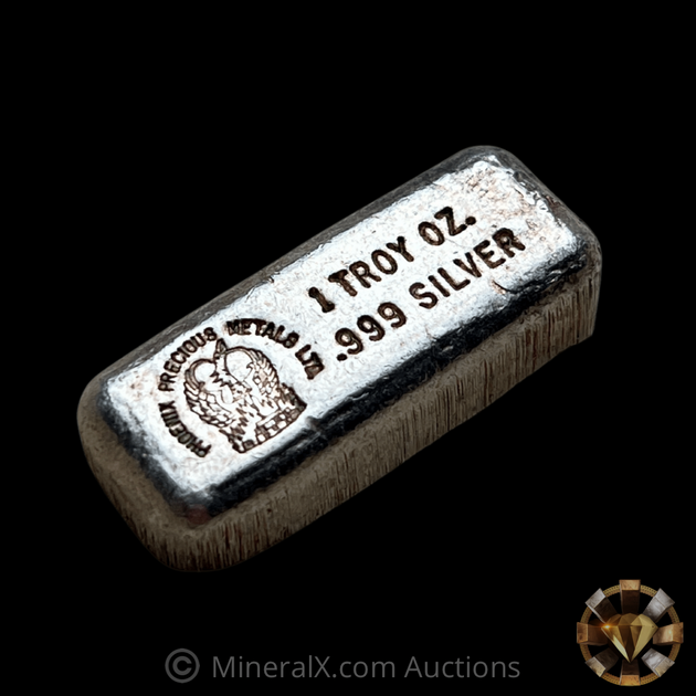 Phoenix Precious Metals LTD Vintage 1oz Silver Bar – MineralX