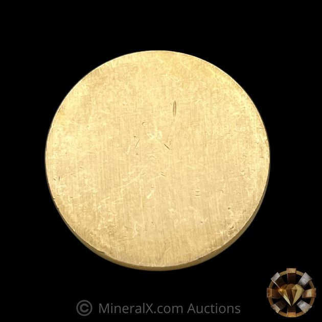 Hoover & Strong 1oz Vintage Gold Round – MineralX