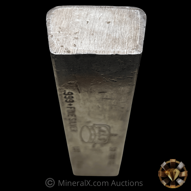 Crown Mint CCM 50oz Vintage Extruded Silver Bar – MineralX