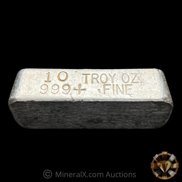 Security Metals Company 10oz Vintage Silver Bar – MineralX