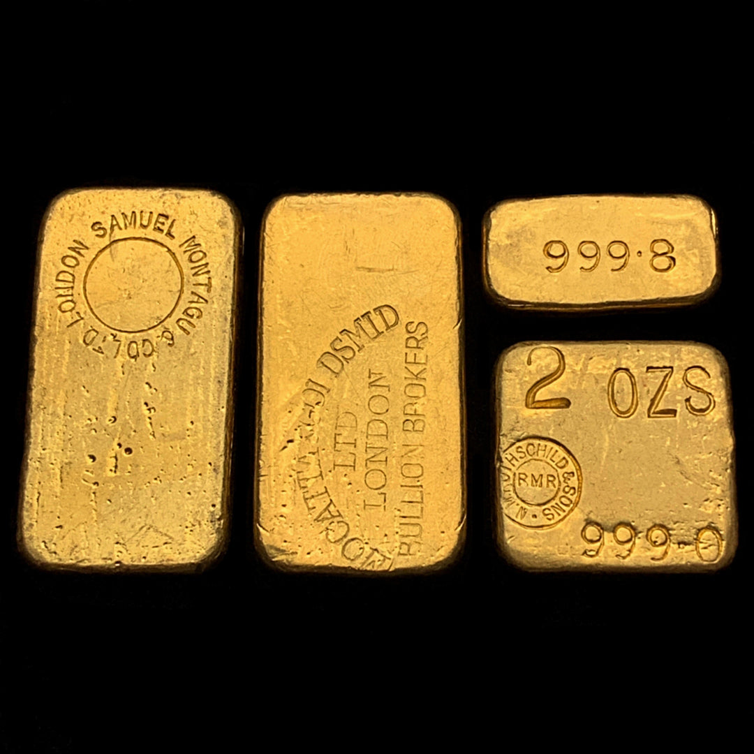 Authentic N.M. Rothschild & Sons Gold Bar Collection – MineralX